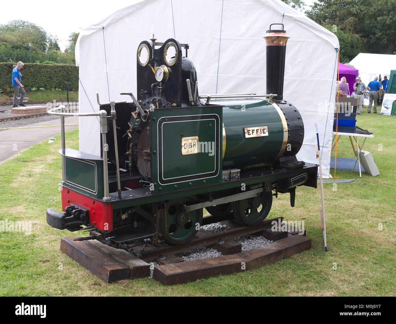 Effie locomotive from the Cleethorpes coast light railway on display at ...