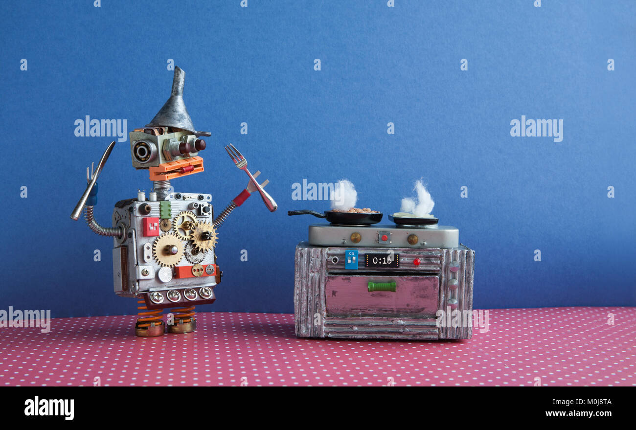 Robot Chef High Resolution Stock Photography and Images - Alamy