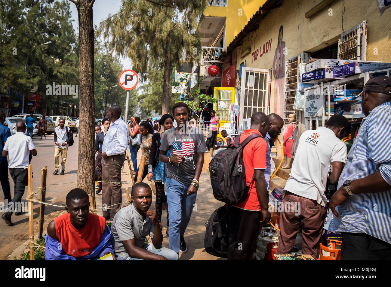 Rwanda, Kigali, daily life Stock Photo - Alamy