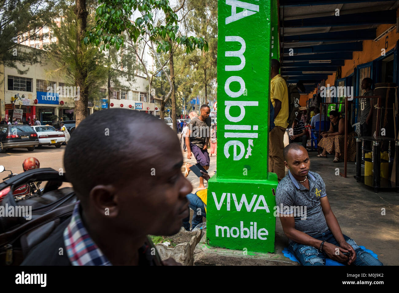 Rwanda, Kigali, daily life Stock Photo - Alamy