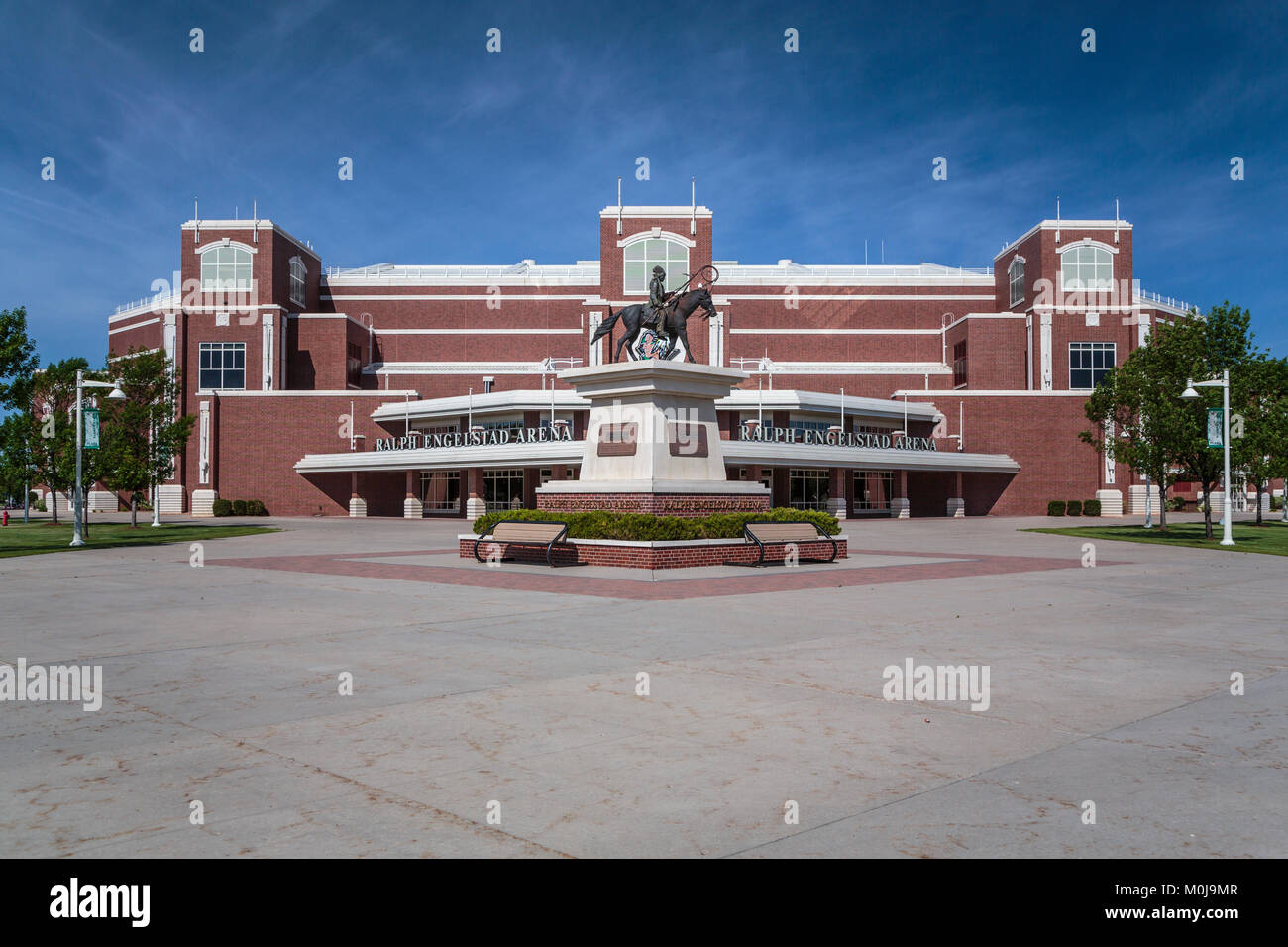 The Ralph Engelstad Arena on the campus of the University of North ...