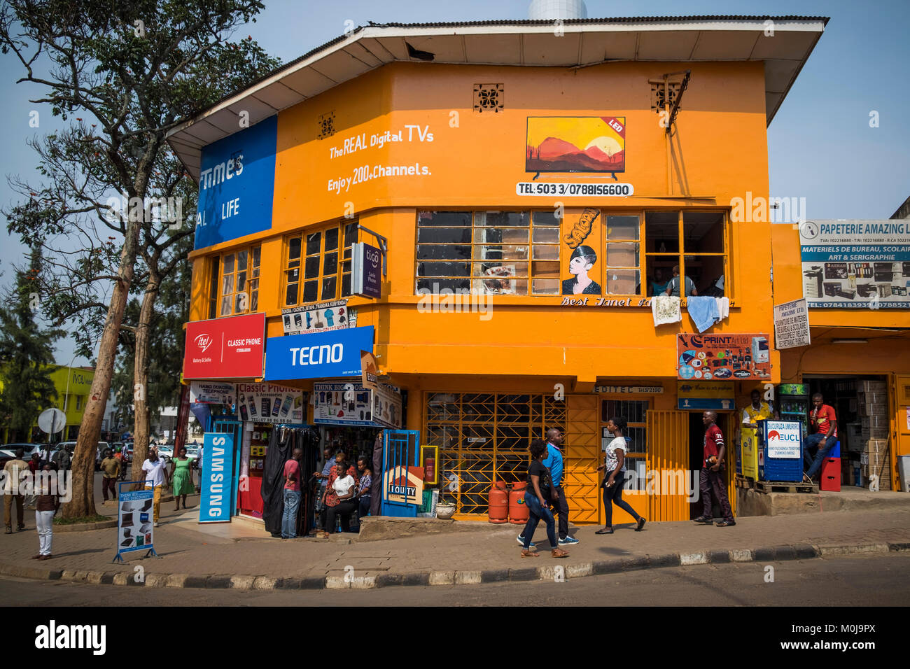 Rwanda, Kigali, daily life Stock Photo - Alamy