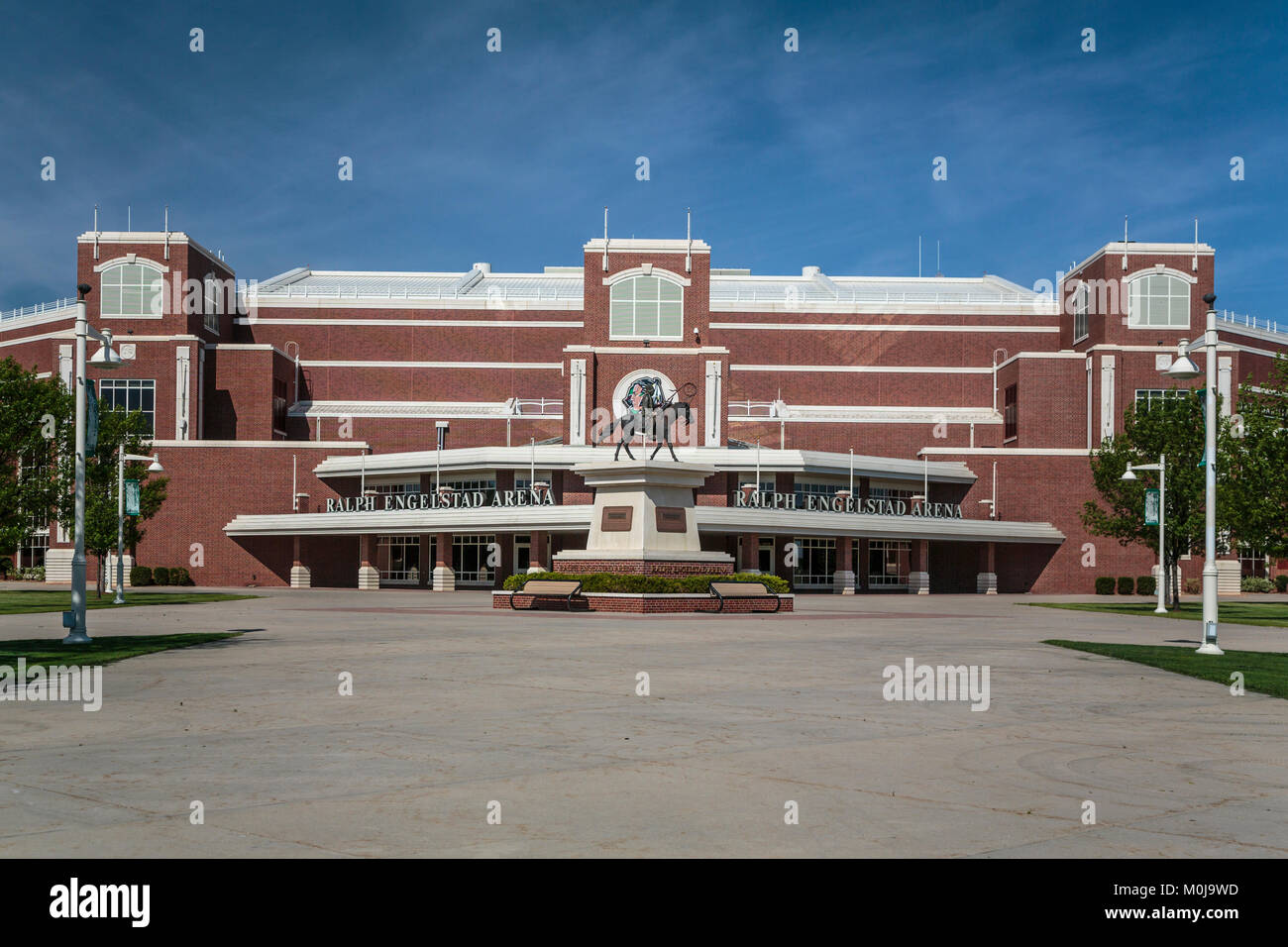 The Ralph Engelstad Arena on the campus of the University of North ...
