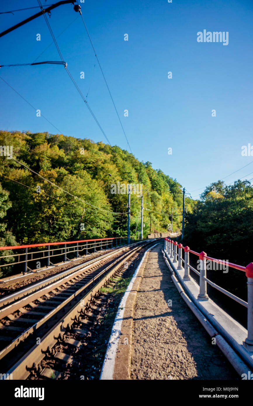 Railway pointwork hi-res stock photography and images - Alamy