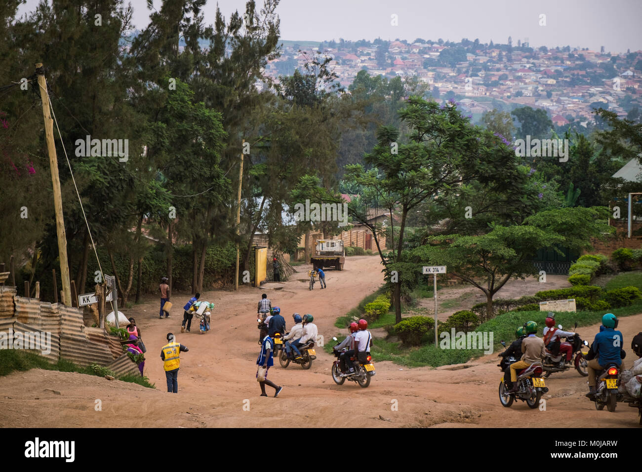 Rwanda, Kigali, daily life Stock Photo - Alamy