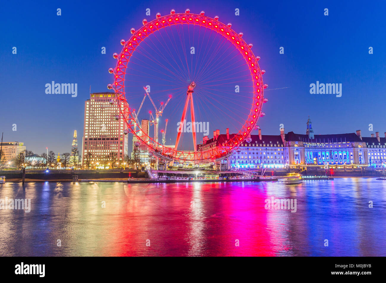 London Eye, Millennium Wheel Stock Photo - Alamy