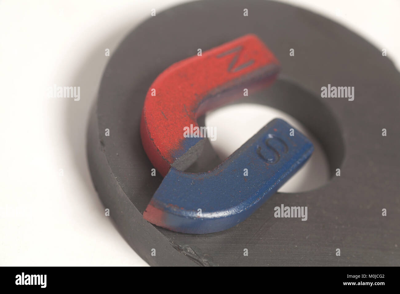 Two horseshoe magnets hi-res stock photography and images - Alamy
