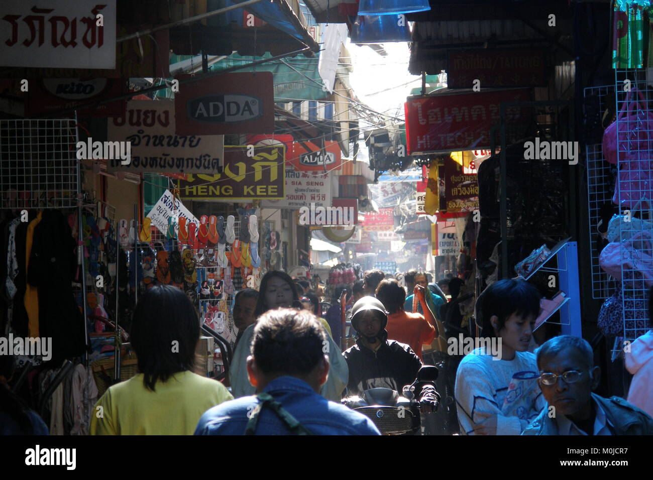 Sampeng Lane in Bangkok's Chinatown, Bangkok's Chinatown is one of the ...