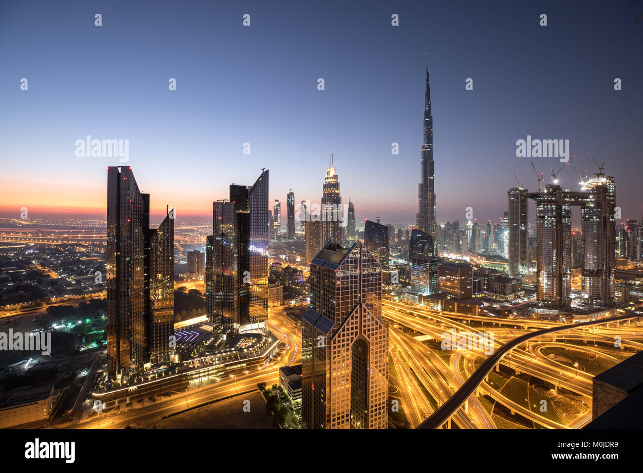 Dubai mall aerial hi-res stock photography and images - Alamy