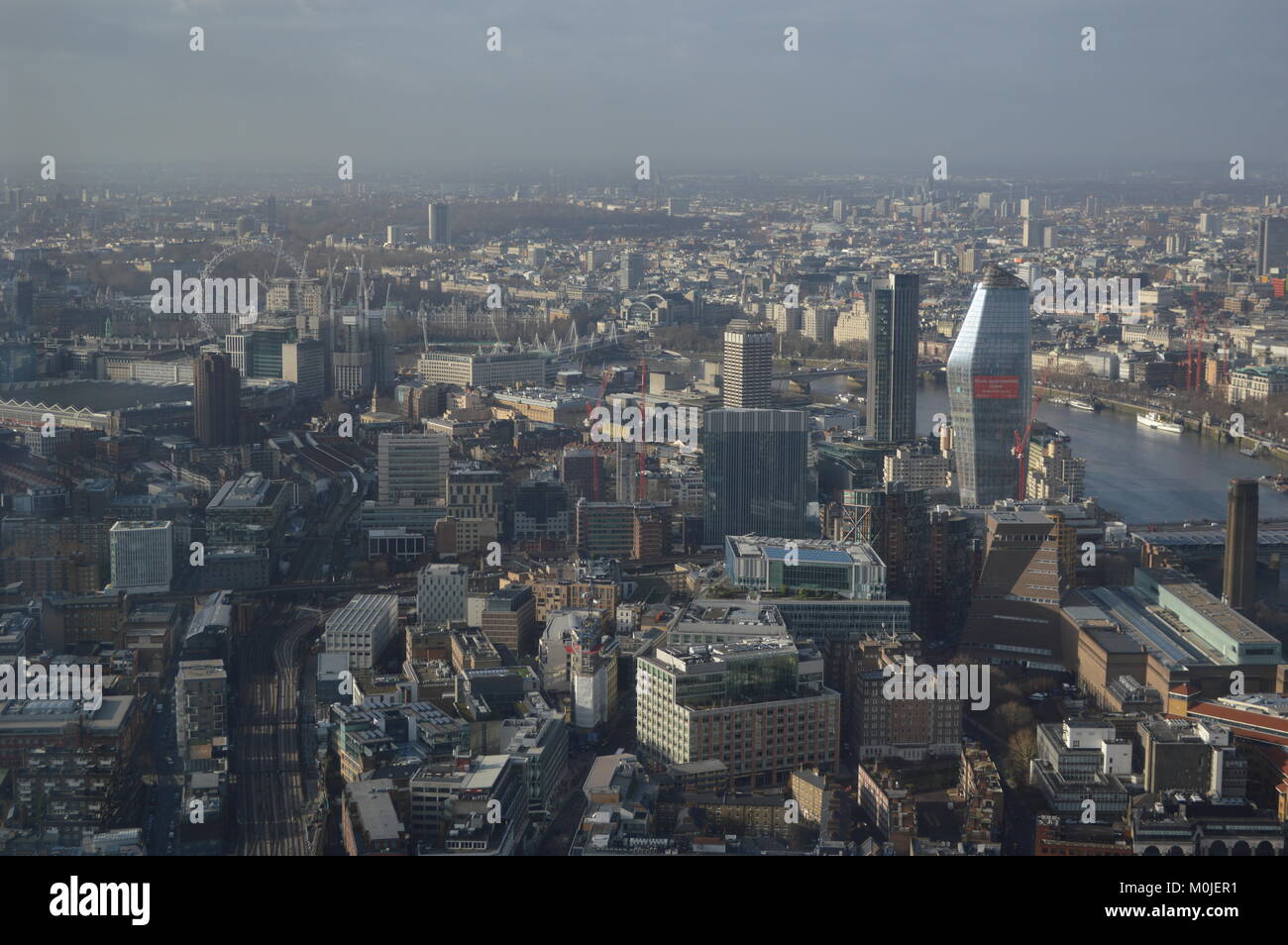 View from The Shard of West London Stock Photo - Alamy