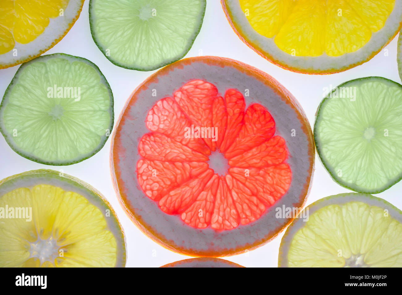 The colors of citrus fruits Horizontal Stock Photo - Alamy