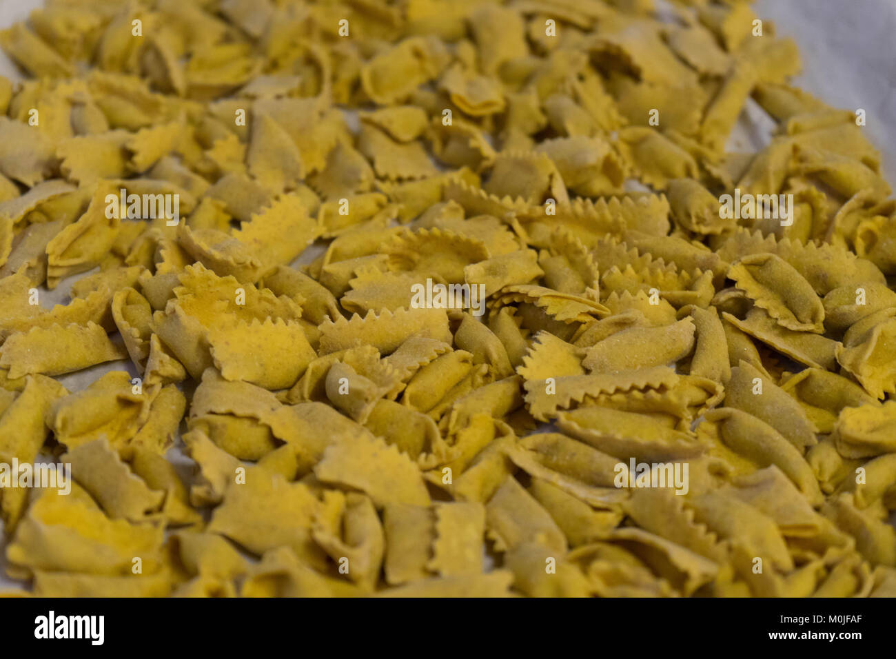 Agnolotti: pasta of the Langhe, Piedmont - Italy Stock Photo - Alamy