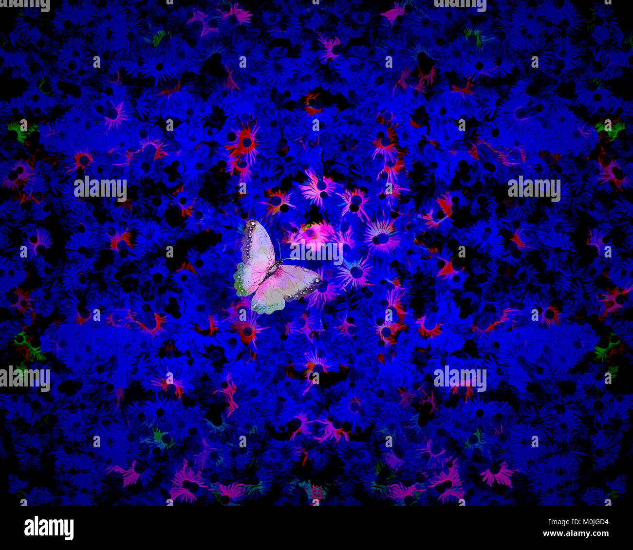 Simple modern floral design hi-res stock photography and images - Alamy