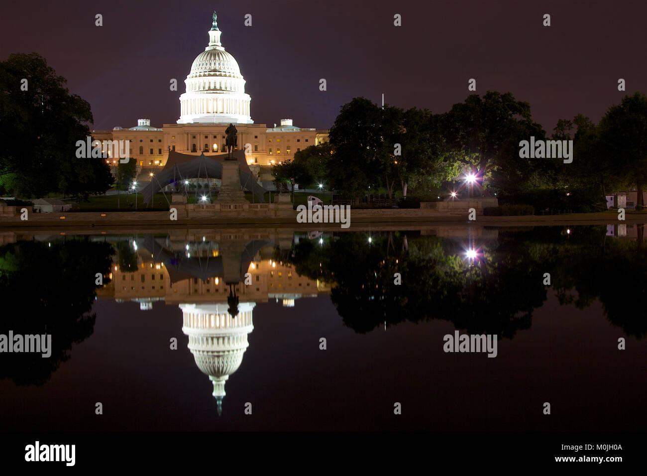 Dc night photography hi-res stock photography and images - Alamy