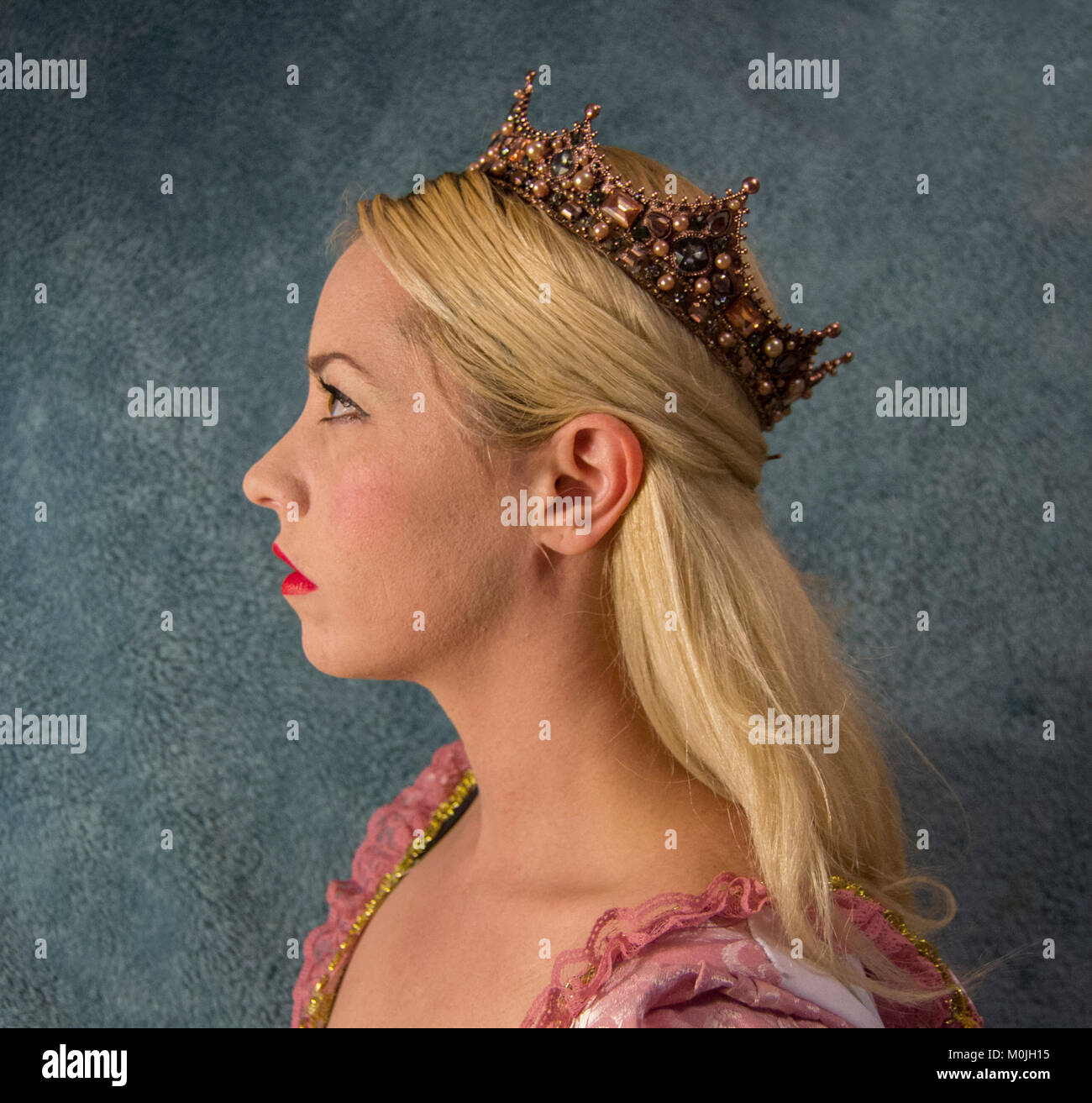 The Princess Queen Stock Photo - Alamy