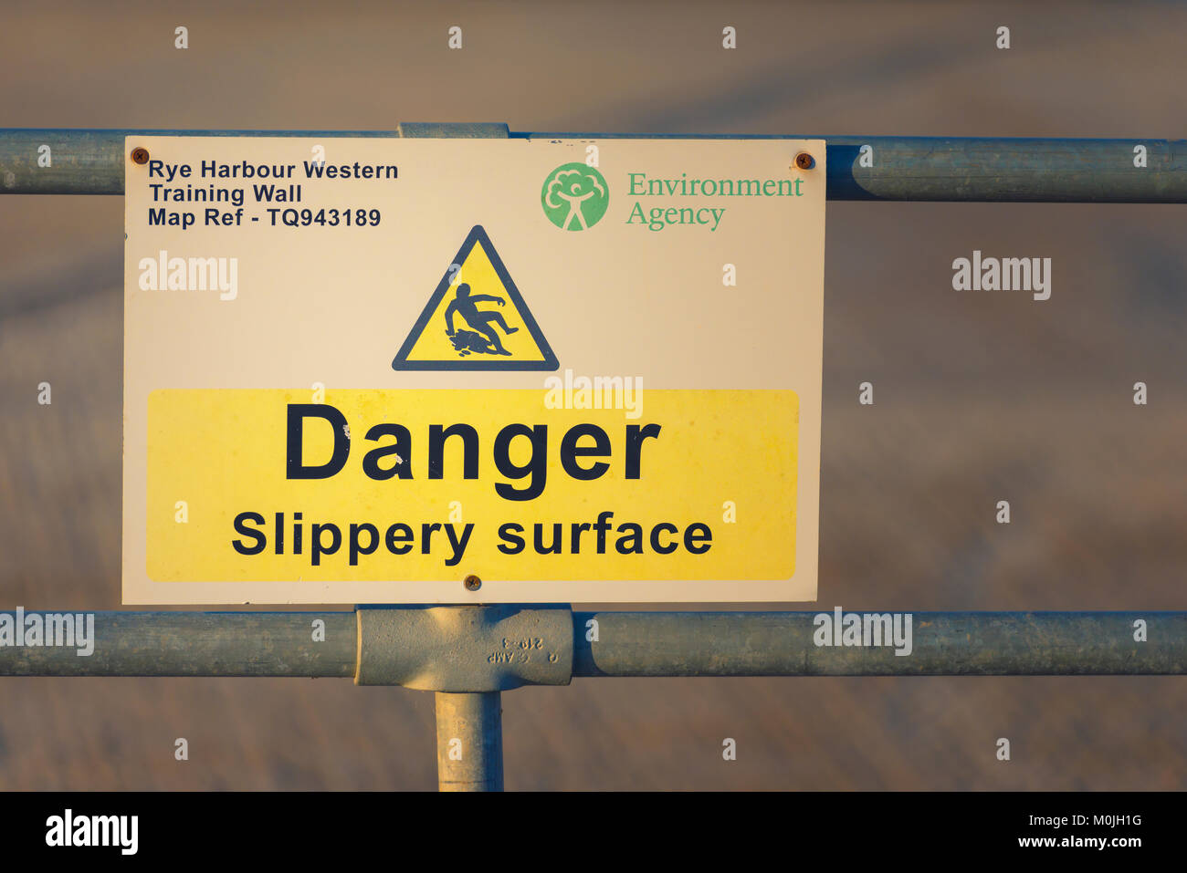 Surface danger warning hi-res stock photography and images - Alamy