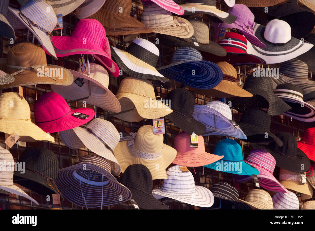Various colorful hats hi-res stock photography and images - Alamy