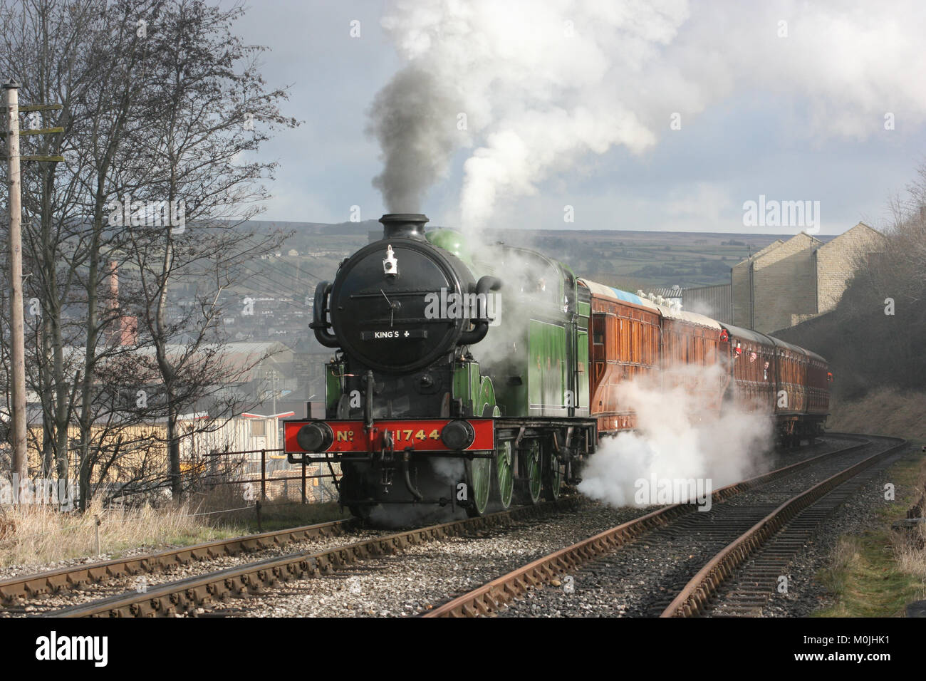 Great Northern Railway N2 Steam Locomotive, Keighley and Worth Valley ...
