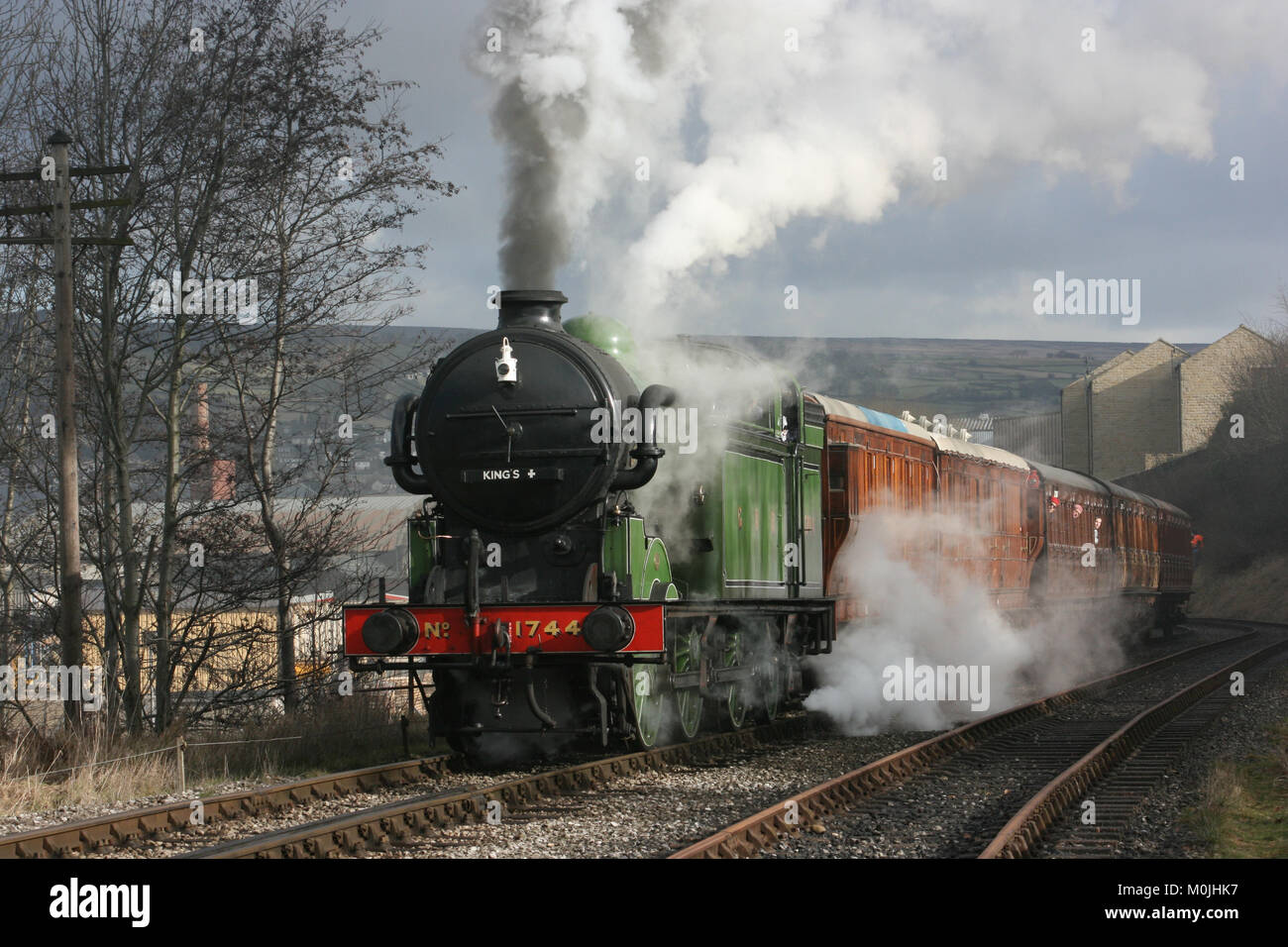 Great Northern Railway N2 Steam Locomotive, Keighley and Worth Valley ...