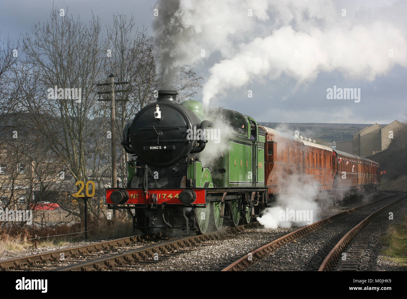 Great Northern Railway N2 Steam Locomotive, Keighley and Worth Valley ...
