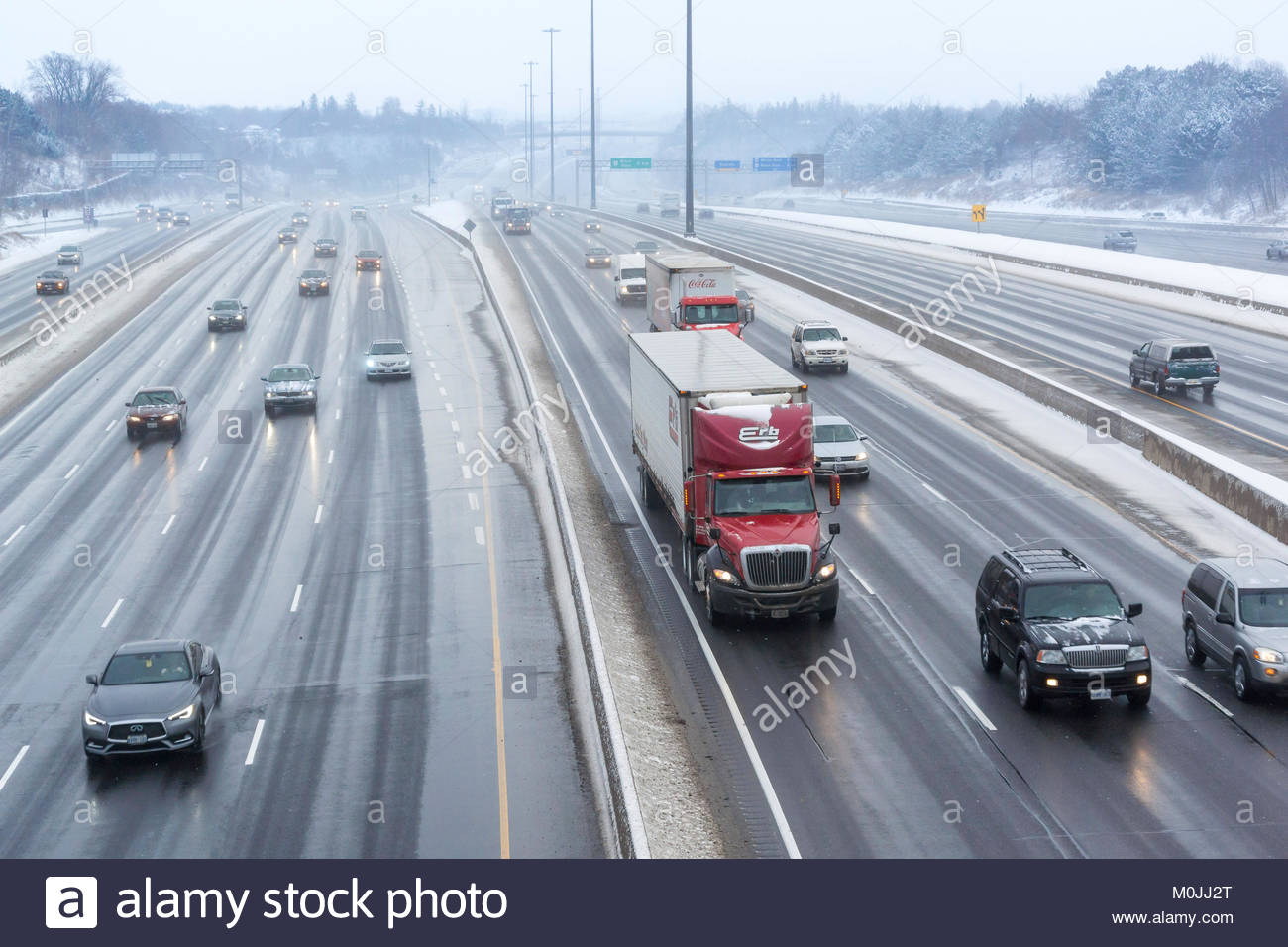 Car Driving In Rain Storm High Resolution Stock Photography and Images ...