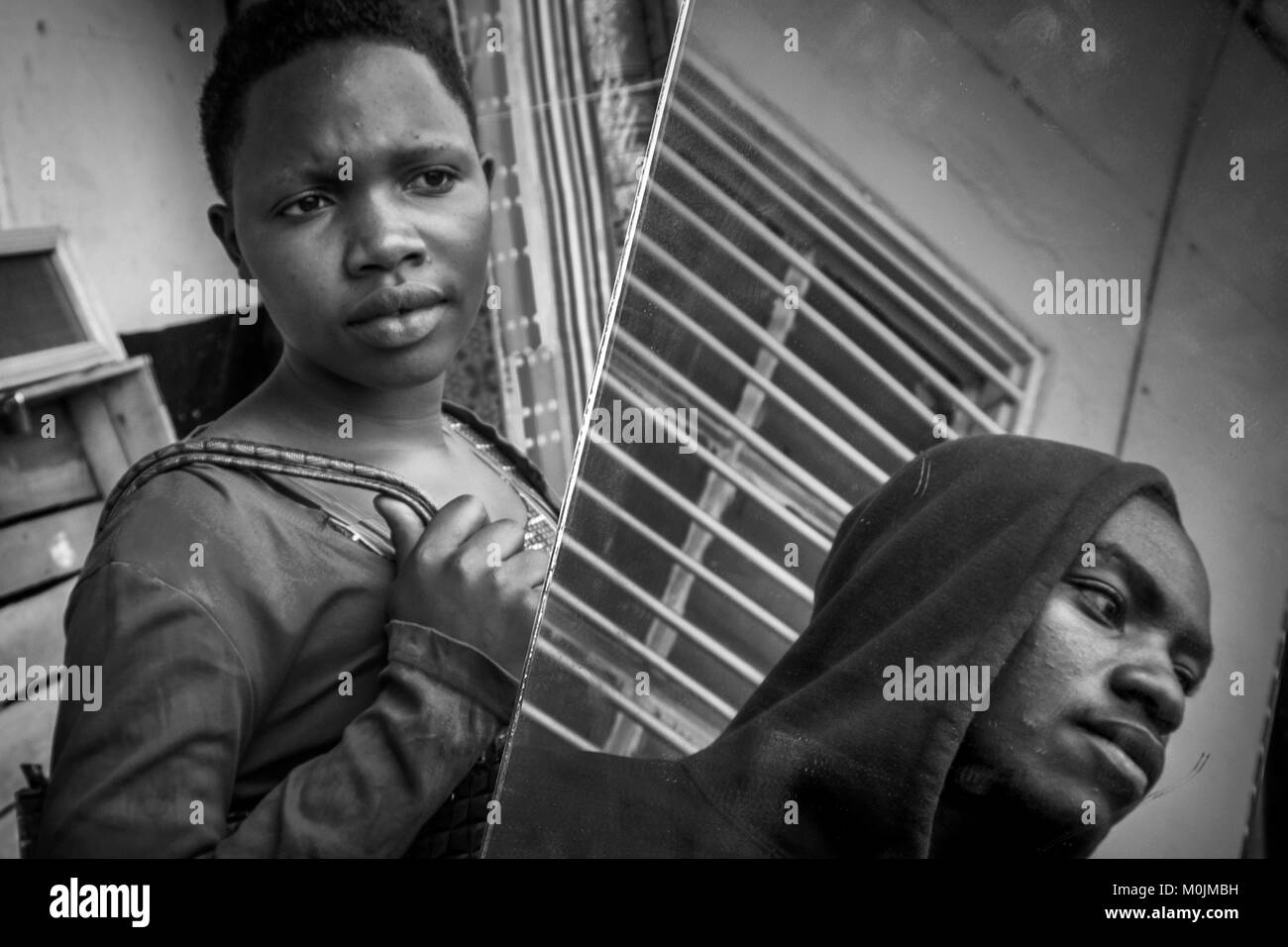 Rwanda, Cyangugu, daily life Stock Photo - Alamy