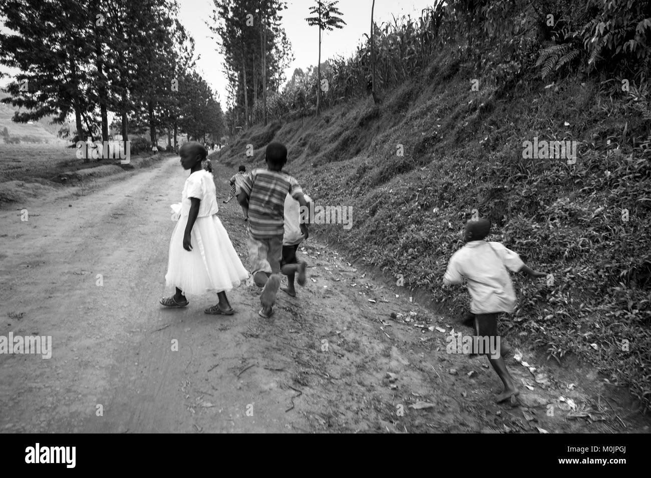 Rwanda, surroundig of Byumba, daily life Stock Photo - Alamy