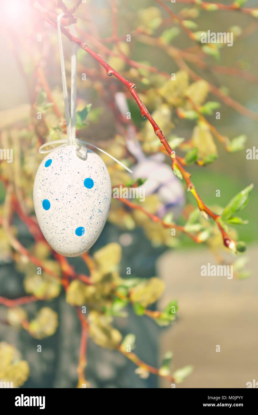 White Easter Egg Tree