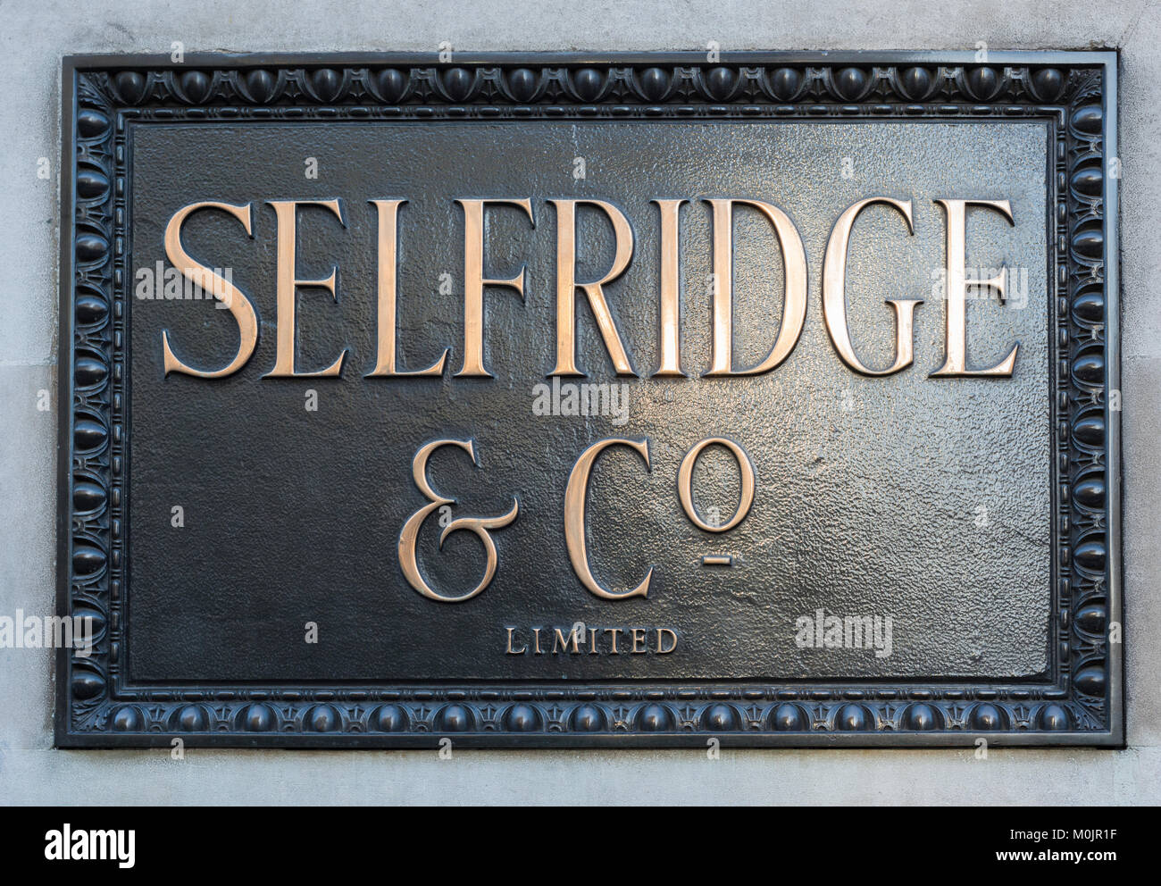 Selfridge Stock Photos & Selfridge Stock Images - Alamy