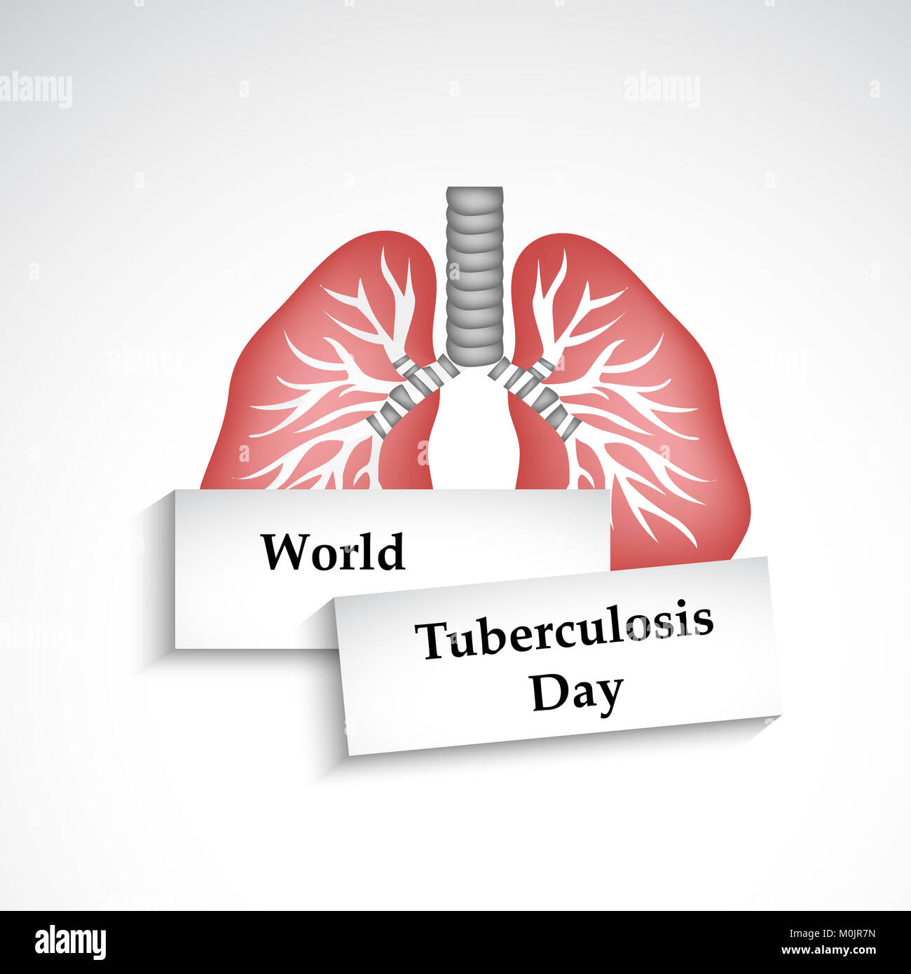 illustration of World Tuberculosis Day background Stock Photo - Alamy