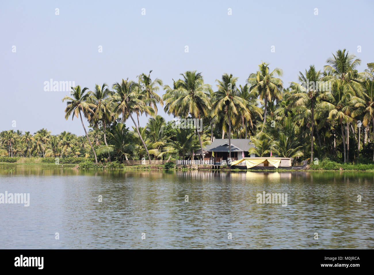 Kerala backwater, India Stock Photo - Alamy