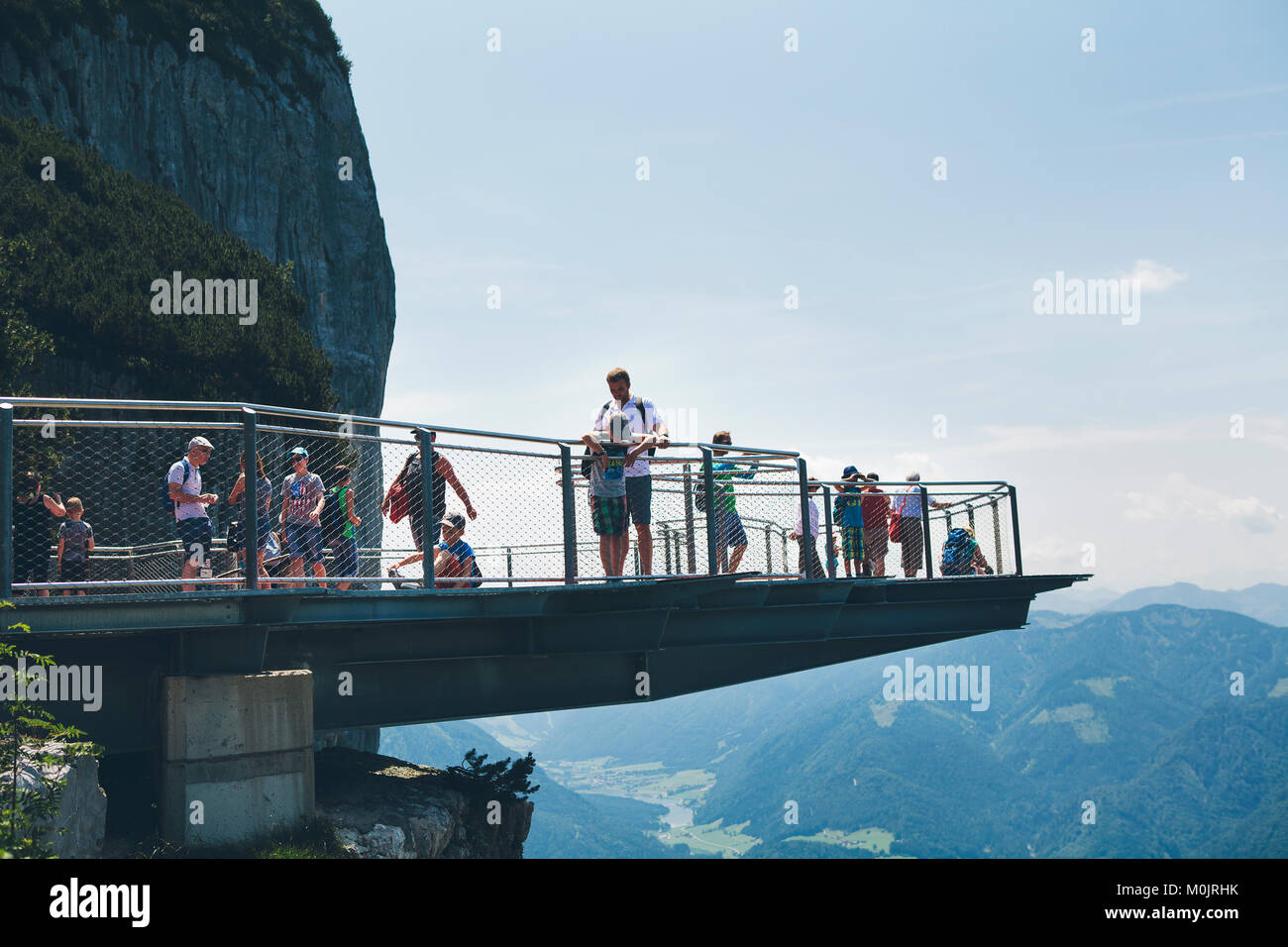 High mountain with platform hi-res stock photography and images - Alamy