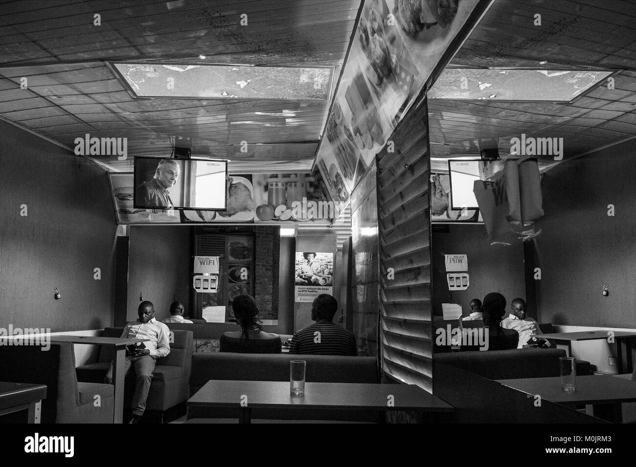 Rwanda, Kigali, local restaurant Stock Photo - Alamy
