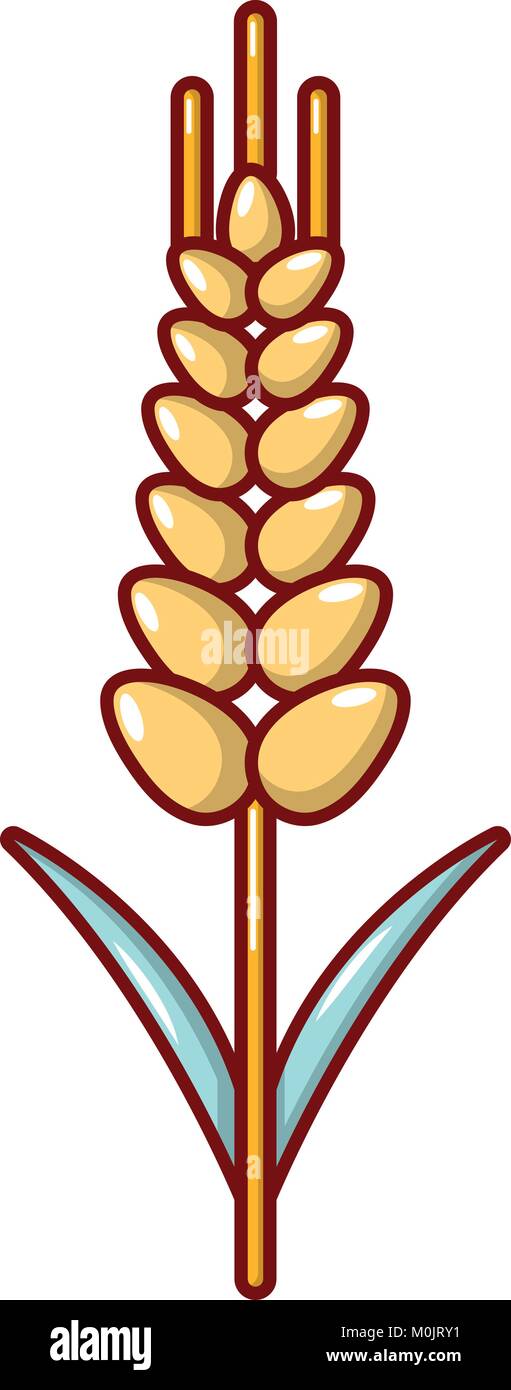 Wheaty wheat icon, cartoon style Stock Vector Image & Art - Alamy