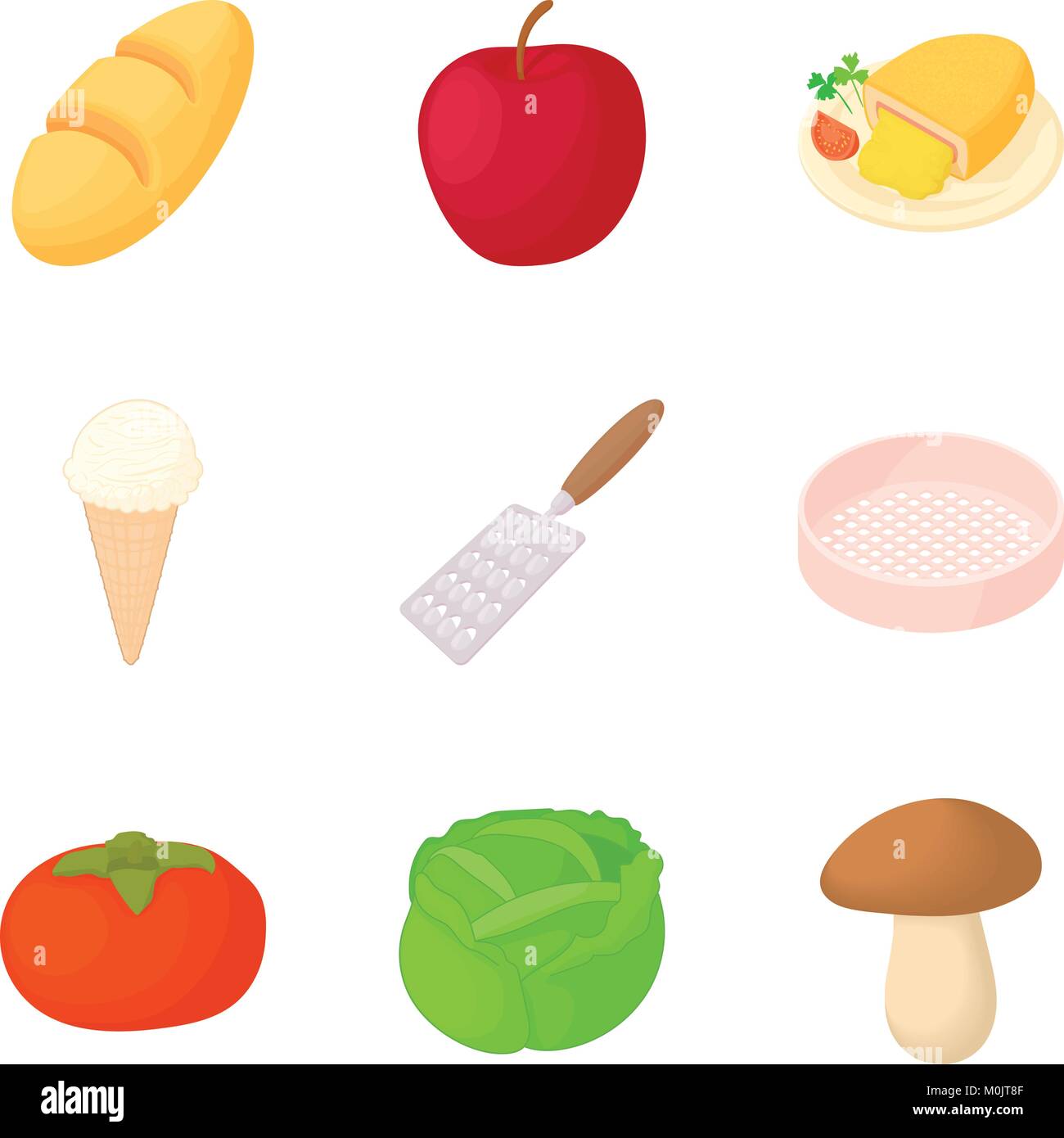 Merriment icons set, cartoon style Stock Vector Image & Art - Alamy