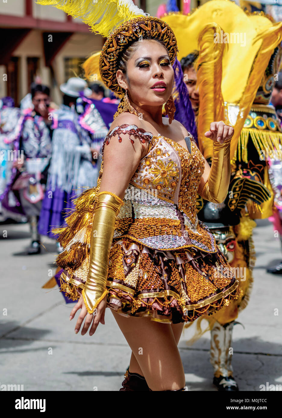 Virgen De La Candelaria Fiesta Peru High Resolution Stock Photography ...