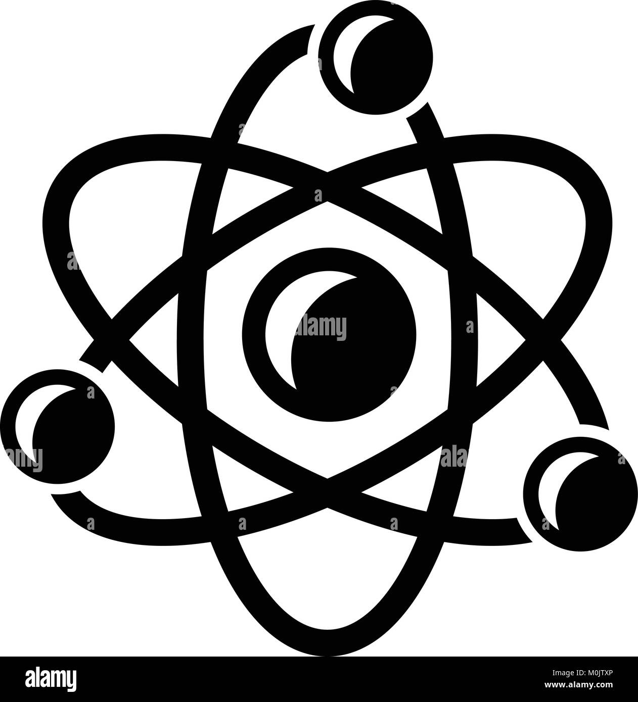 Molecule genetics icon, simple black style Stock Vector Image & Art - Alamy