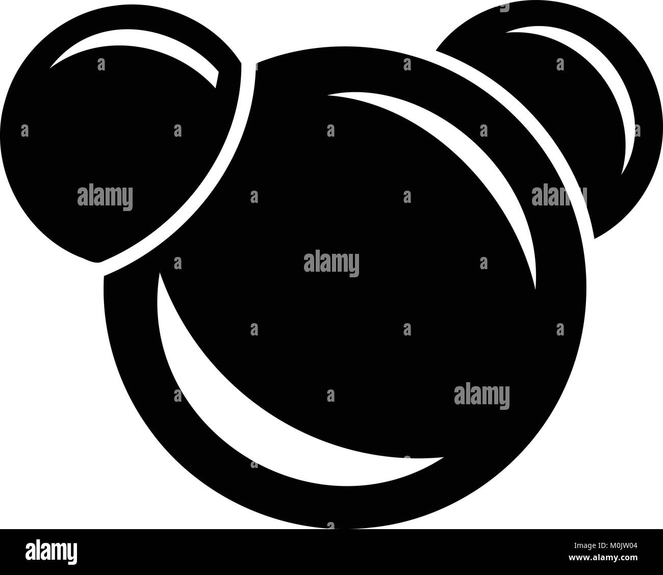 Molecule reaction icon, simple black style Stock Vector Image & Art - Alamy