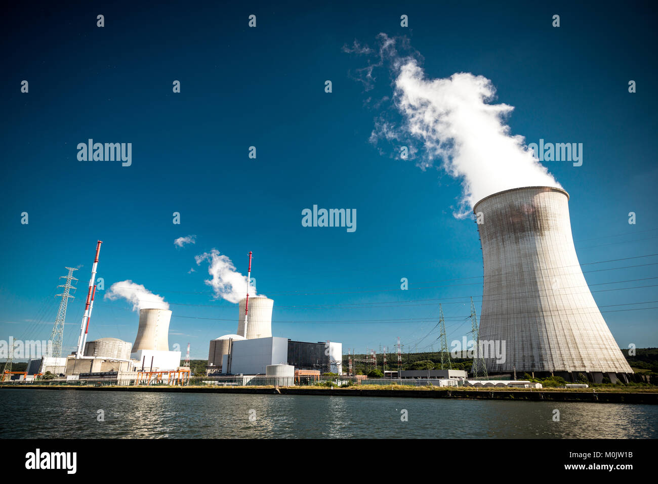 Tihange Nuclear Power Station Stock Photo - Alamy