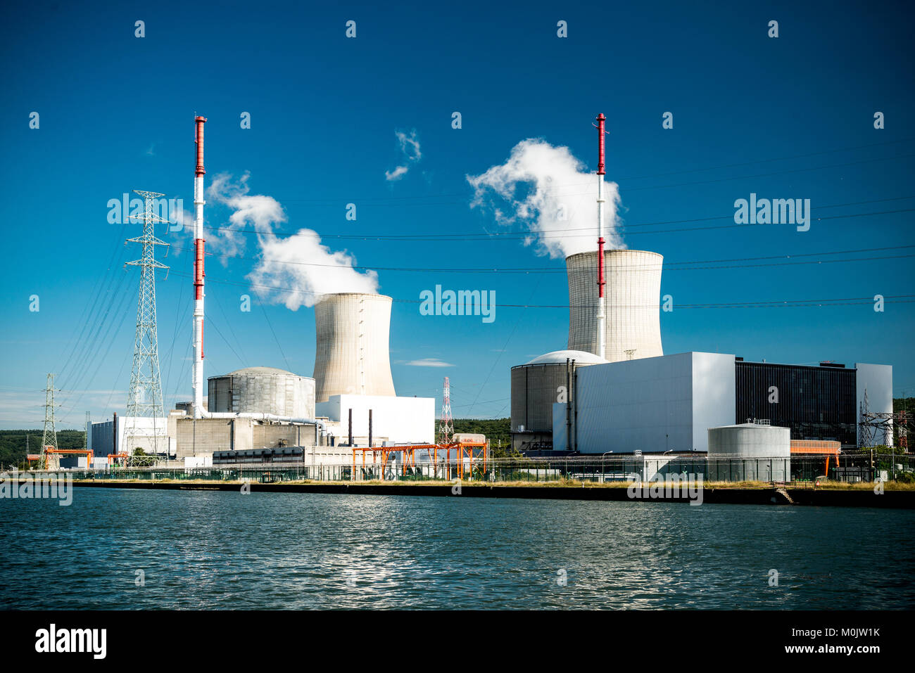 Tihange Nuclear Power Station Stock Photo - Alamy