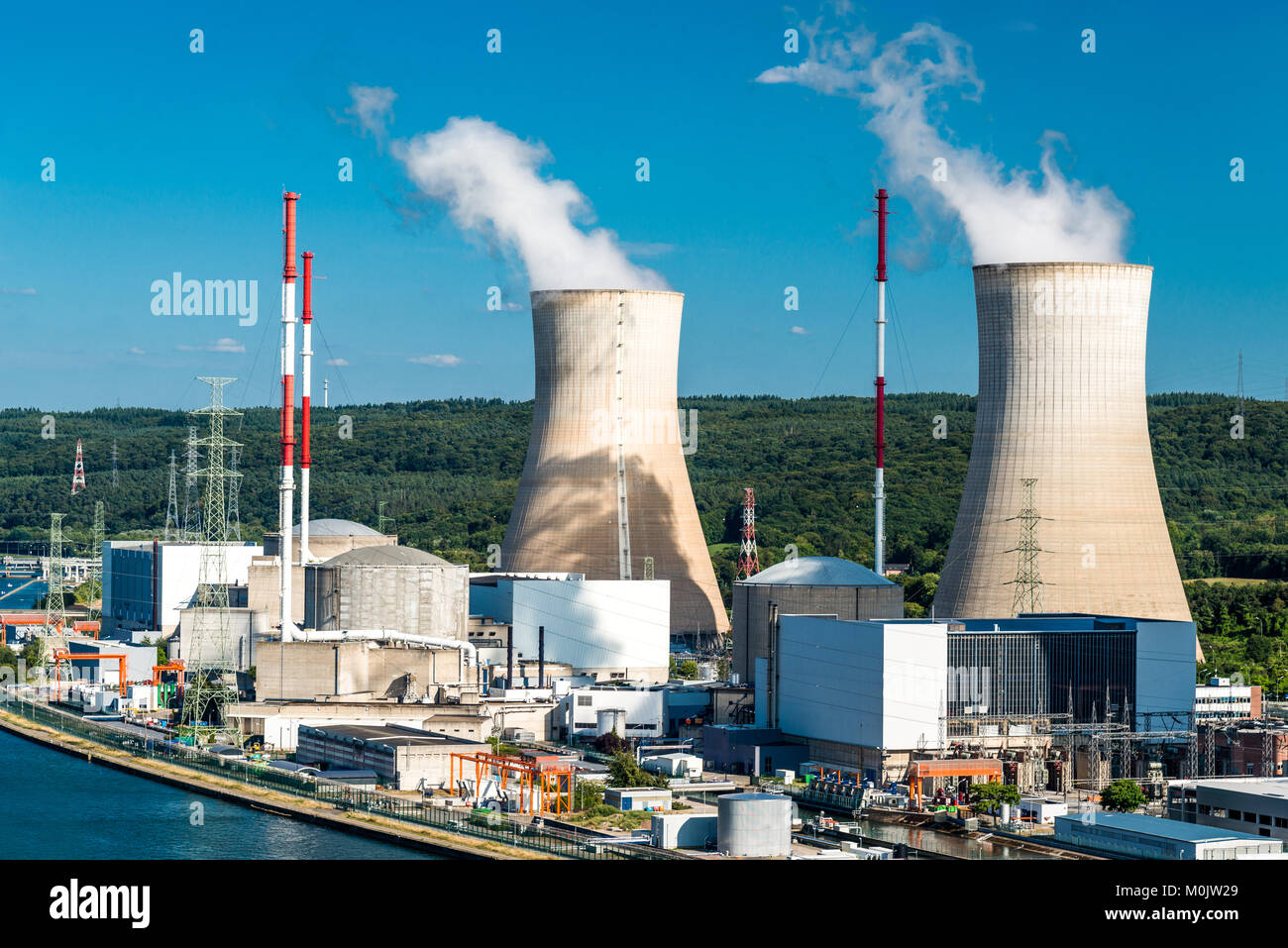 Tihange Nuclear Power Station Stock Photo - Alamy