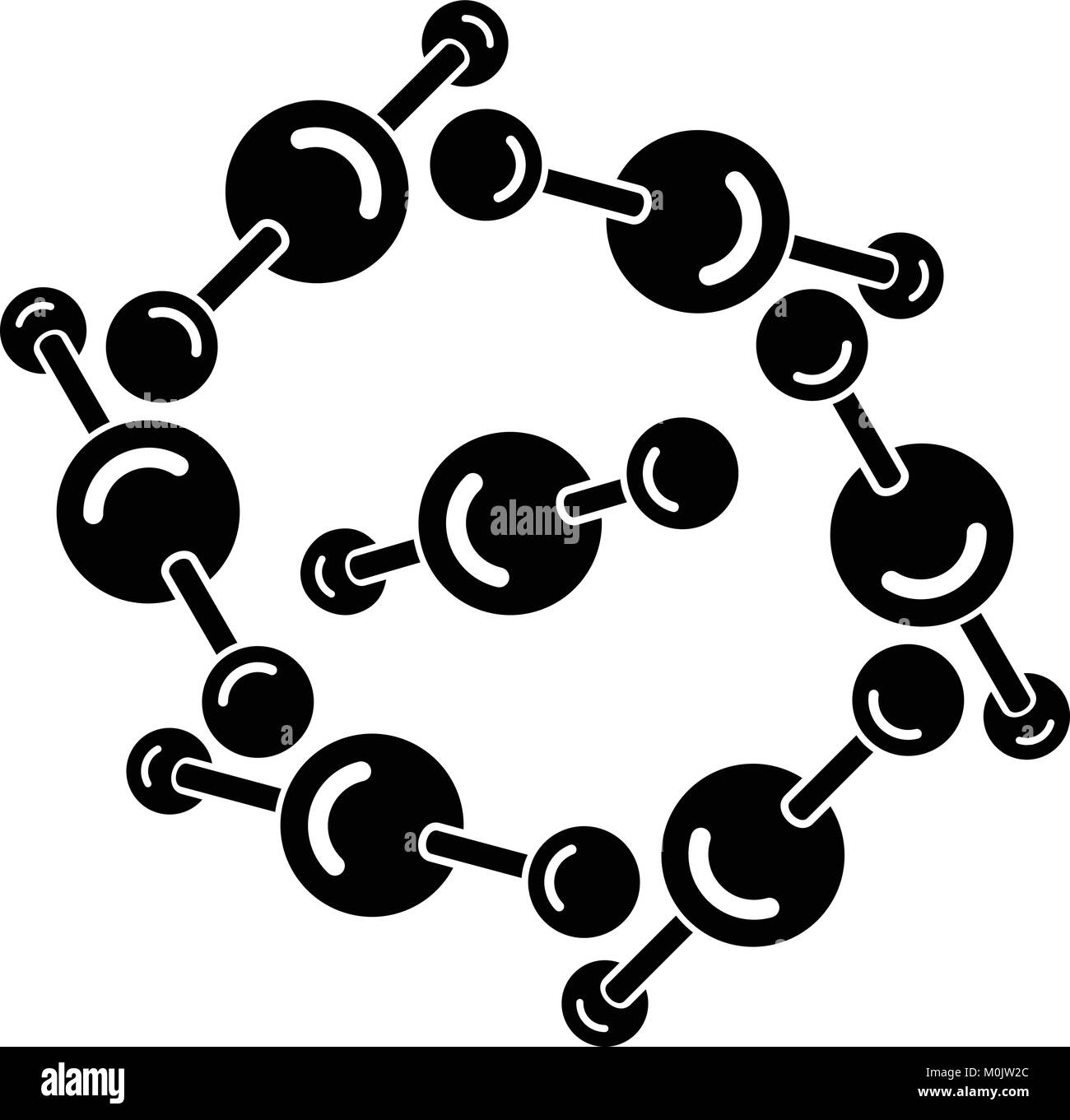 Molecule design icon, simple black style Stock Vector Image & Art - Alamy