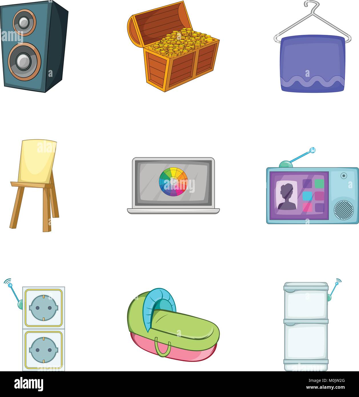 Kitchen Cabinet Cartoon High Resolution Stock Photography and Images ...