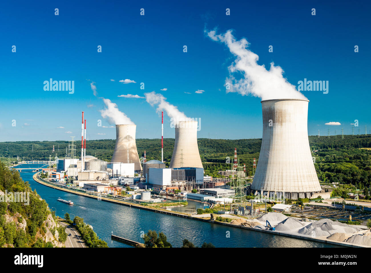 Tihange Nuclear Power Station Stock Photo - Alamy