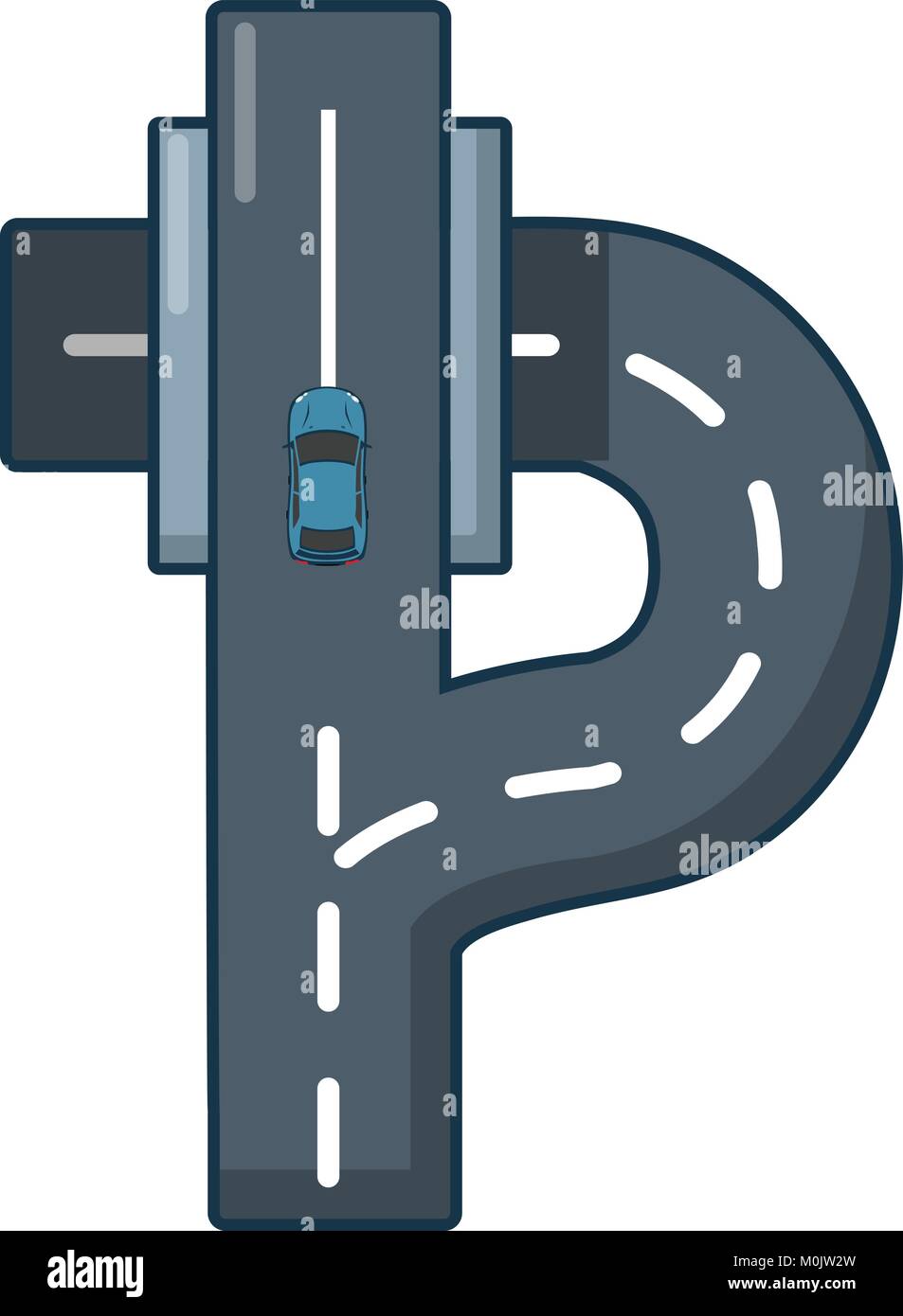 Autobahn icon, cartoon style Stock Vector Image & Art - Alamy