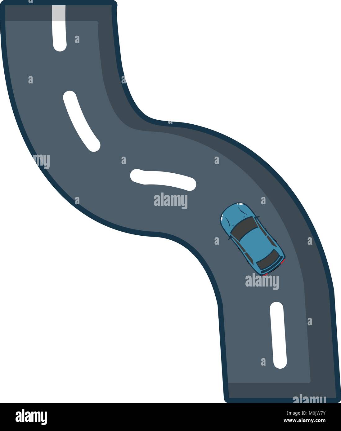 Left turn icon, cartoon style Stock Vector Image & Art - Alamy
