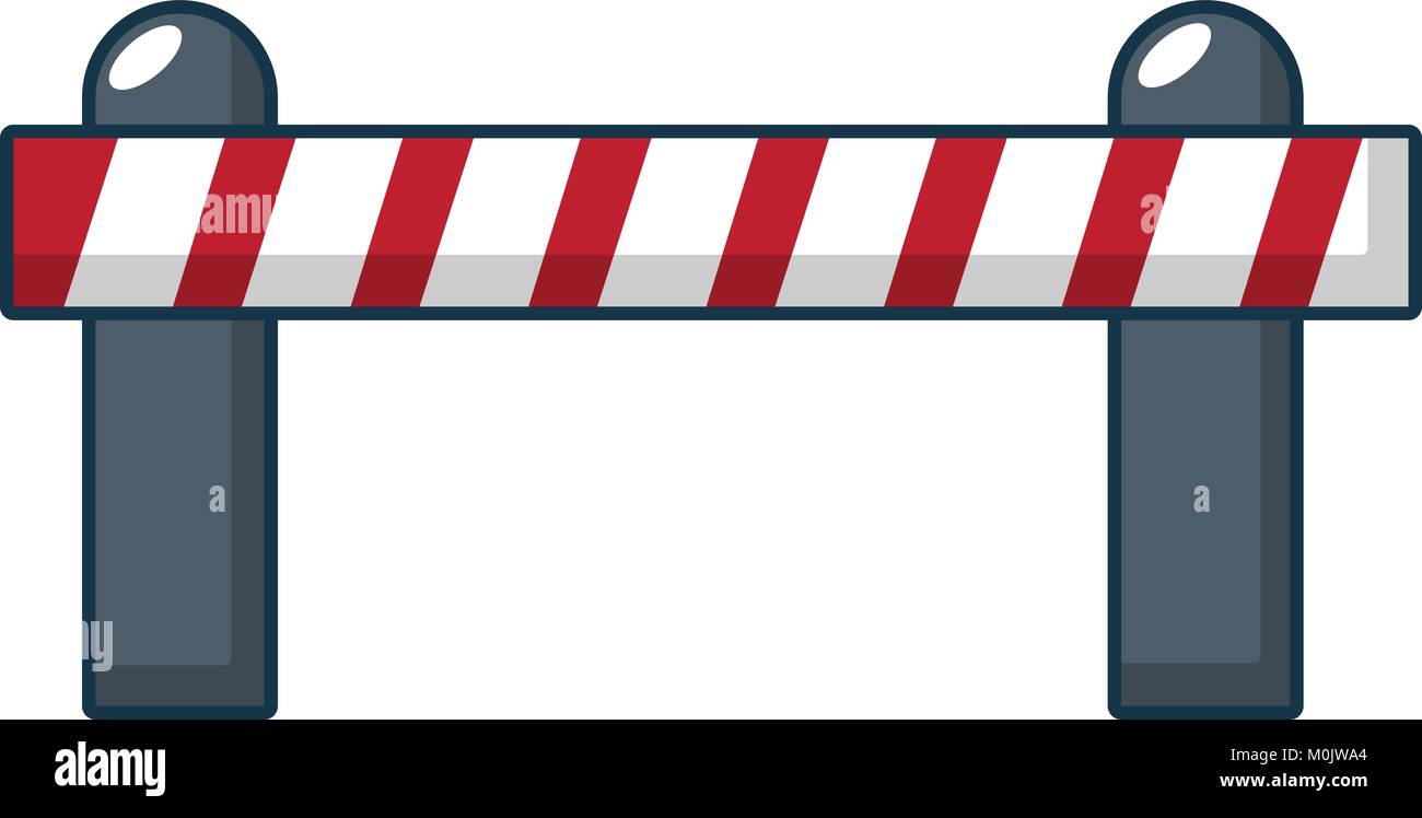 Barrier icon, cartoon style Stock Vector Image & Art - Alamy