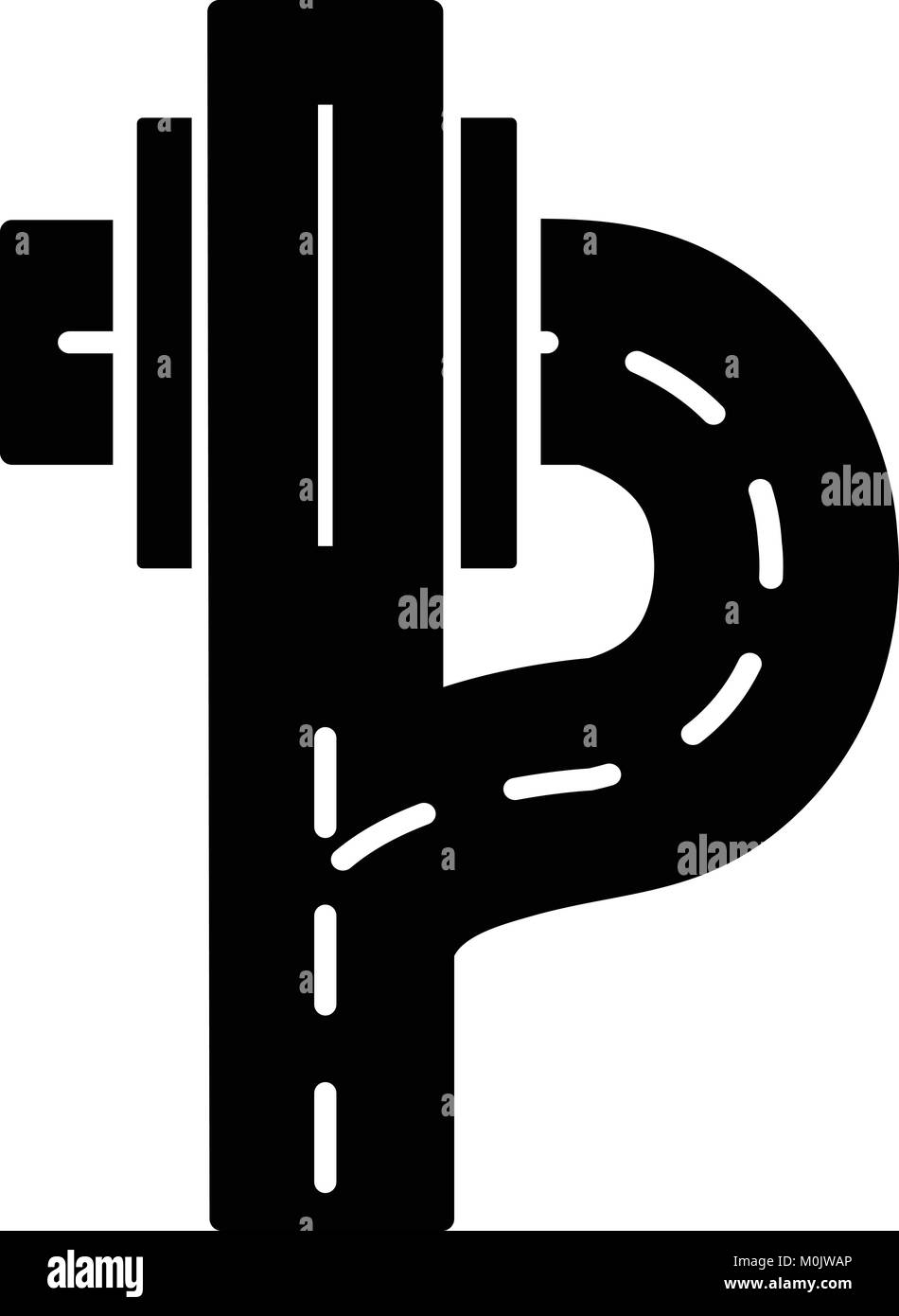 Autobahn icon, simple style Stock Vector Image & Art - Alamy