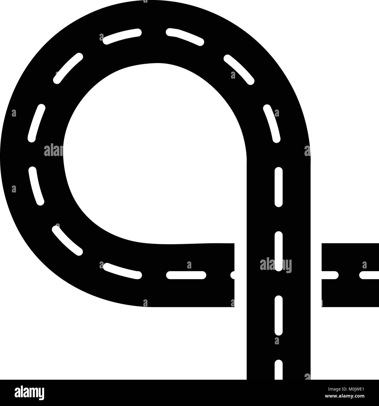 Turn icon, simple style Stock Vector Image & Art - Alamy