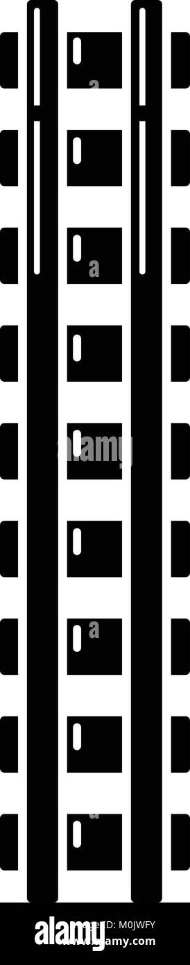 Highway icon simple style Black and White Stock Photos & Images - Alamy